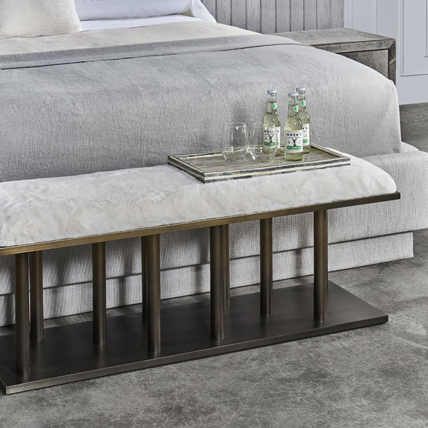 Interlude Celeste Bench | Wayfair